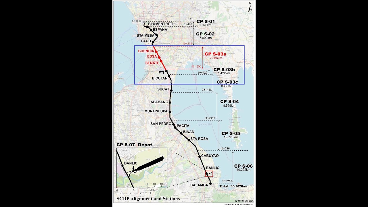 CP S-03 A/B/C Alignment Profile Overview - - NSCR - South Commuter Line - YouTube