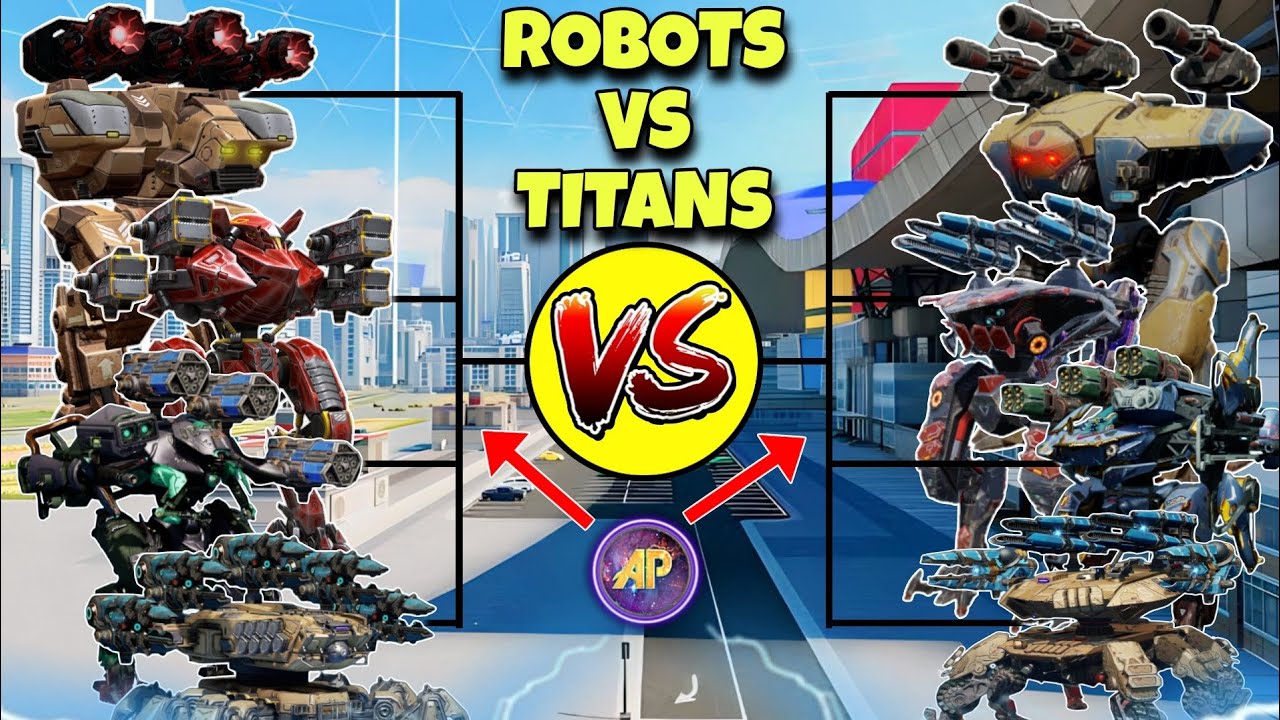🔥 ALL ROBOTS VS TITANS ABILITIES UPDATED COMPARISON! || WAR ROBOTS WR ...