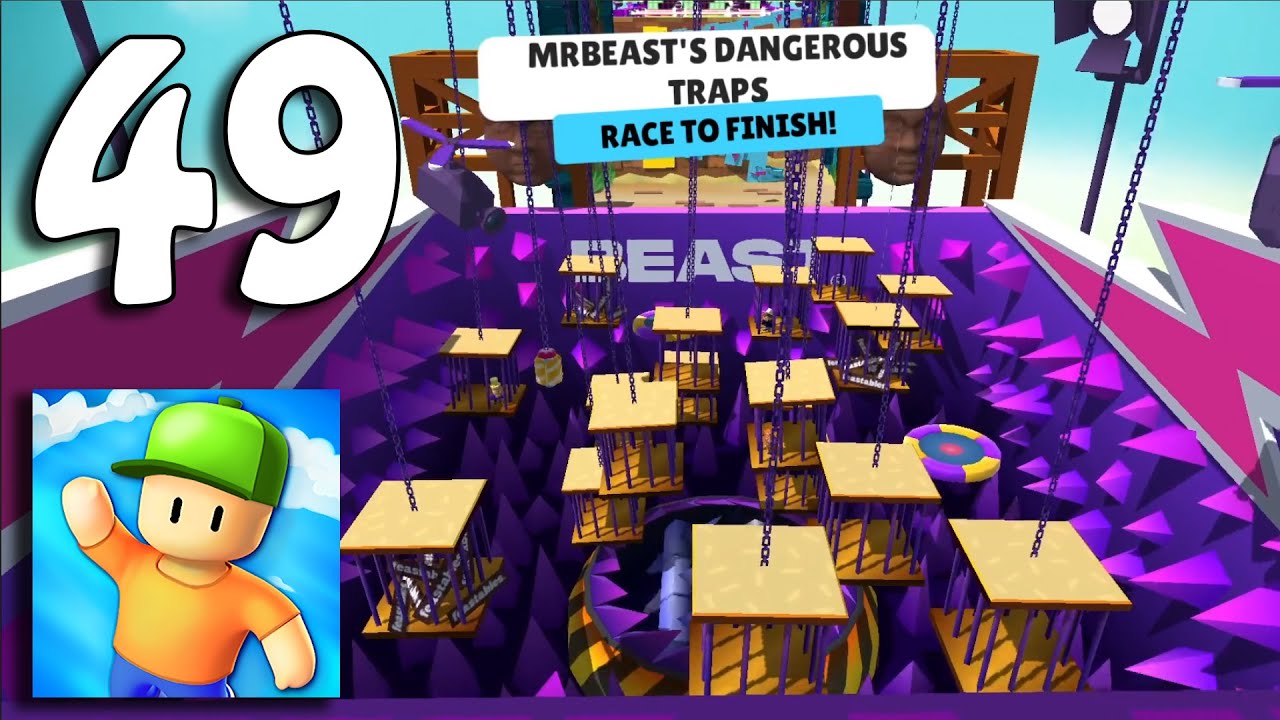 Stumble Guys - I Love This Map Fro Mr. Beast - Gameplay Walkthrough ...