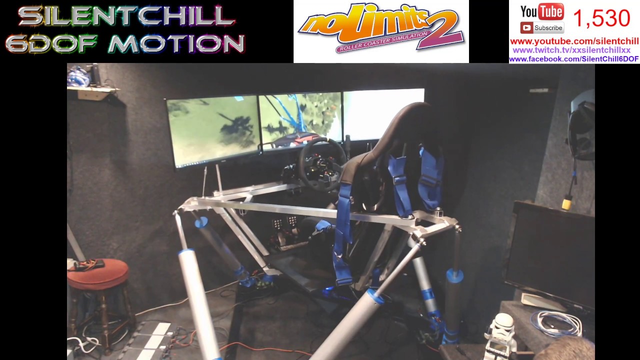 Building a DIY 6DOF Simulator - Part 6 - Testing with the full frame ...