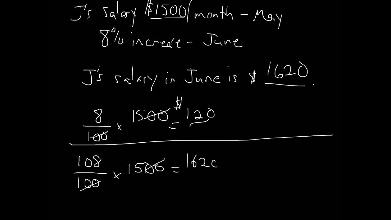 Percent Increase And Decrease Youtube 3108