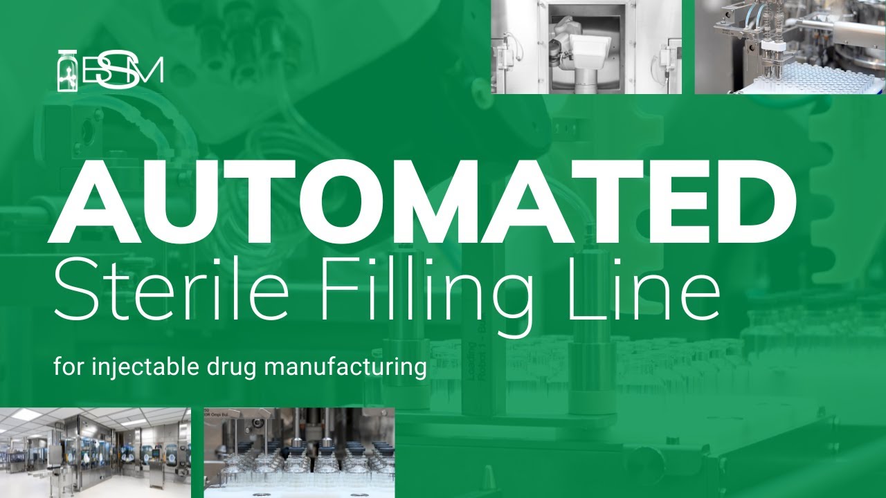 Fully automated sterile filling line at Berkshire Sterile Manufacturing ...