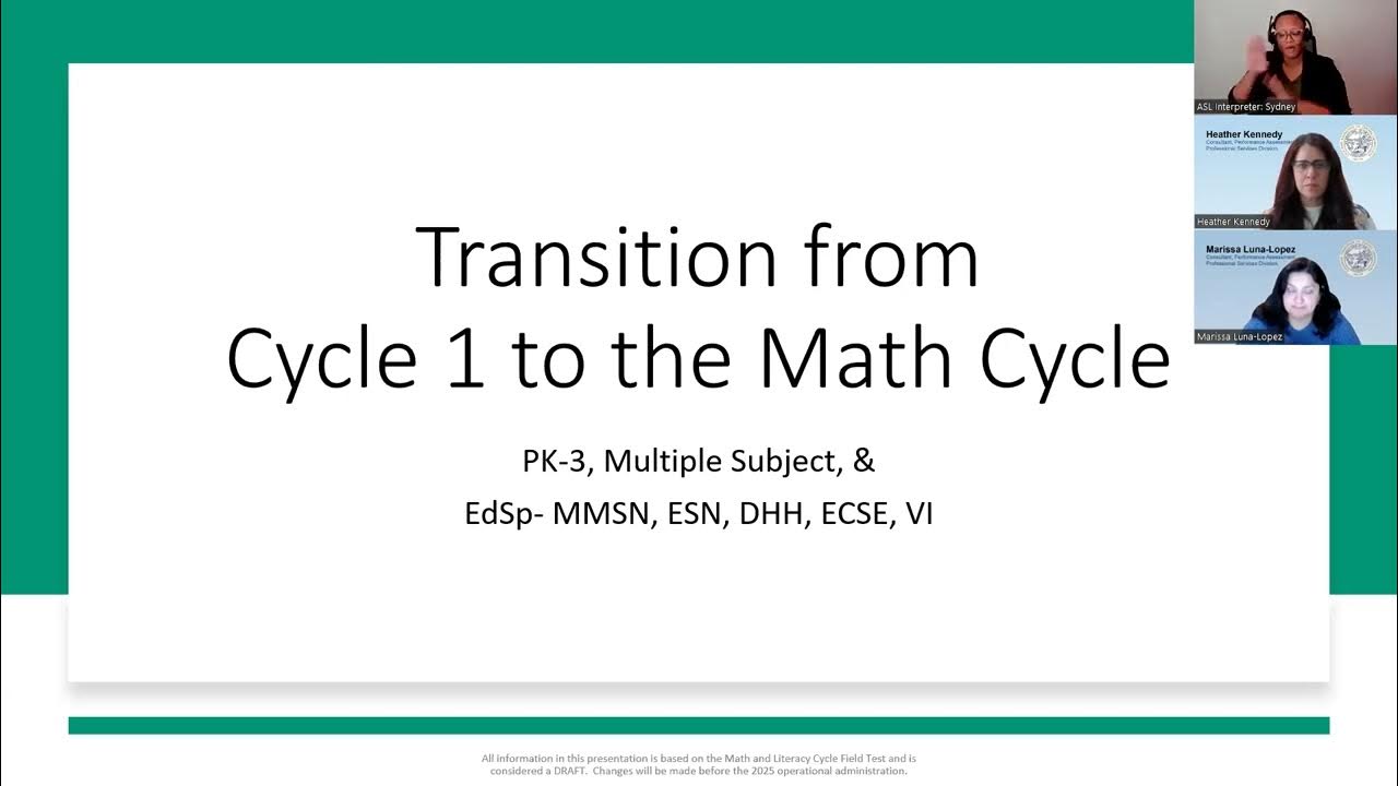 CalTPA Math and Literacy Cycle Update 2025-26 - YouTube