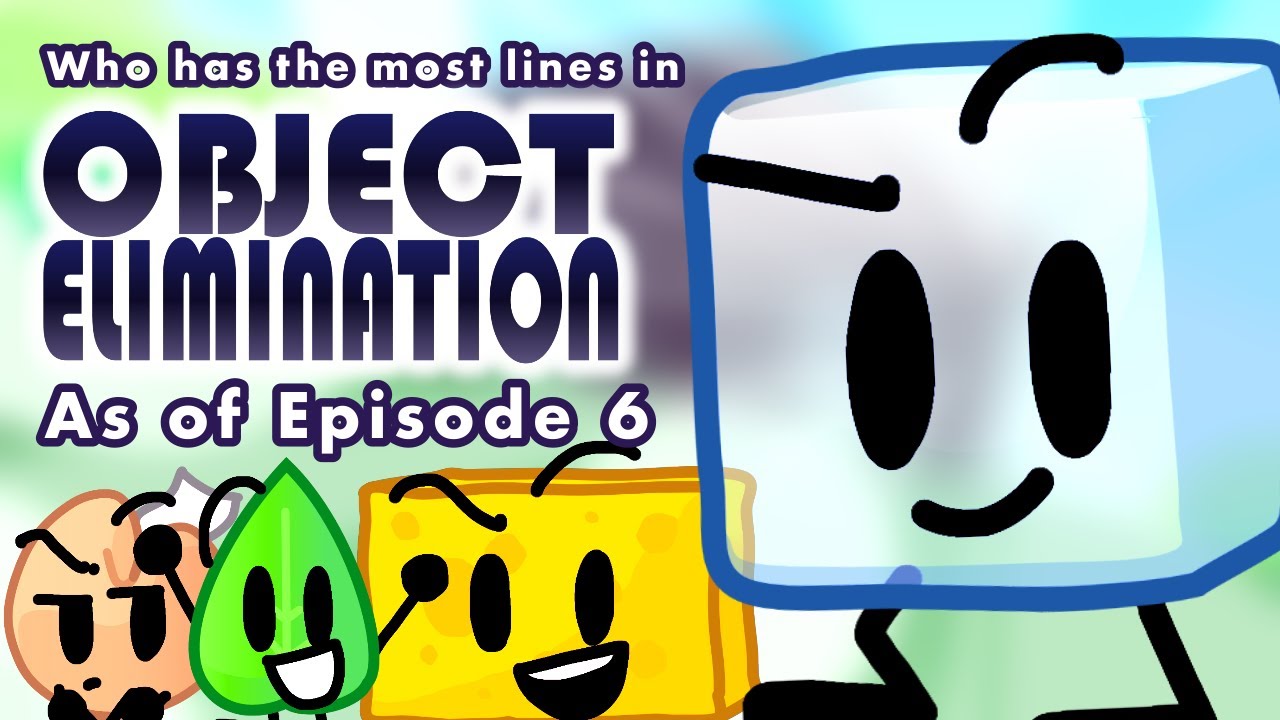 Who has the most lines in Object Elimination (As of Episode 6) - YouTube