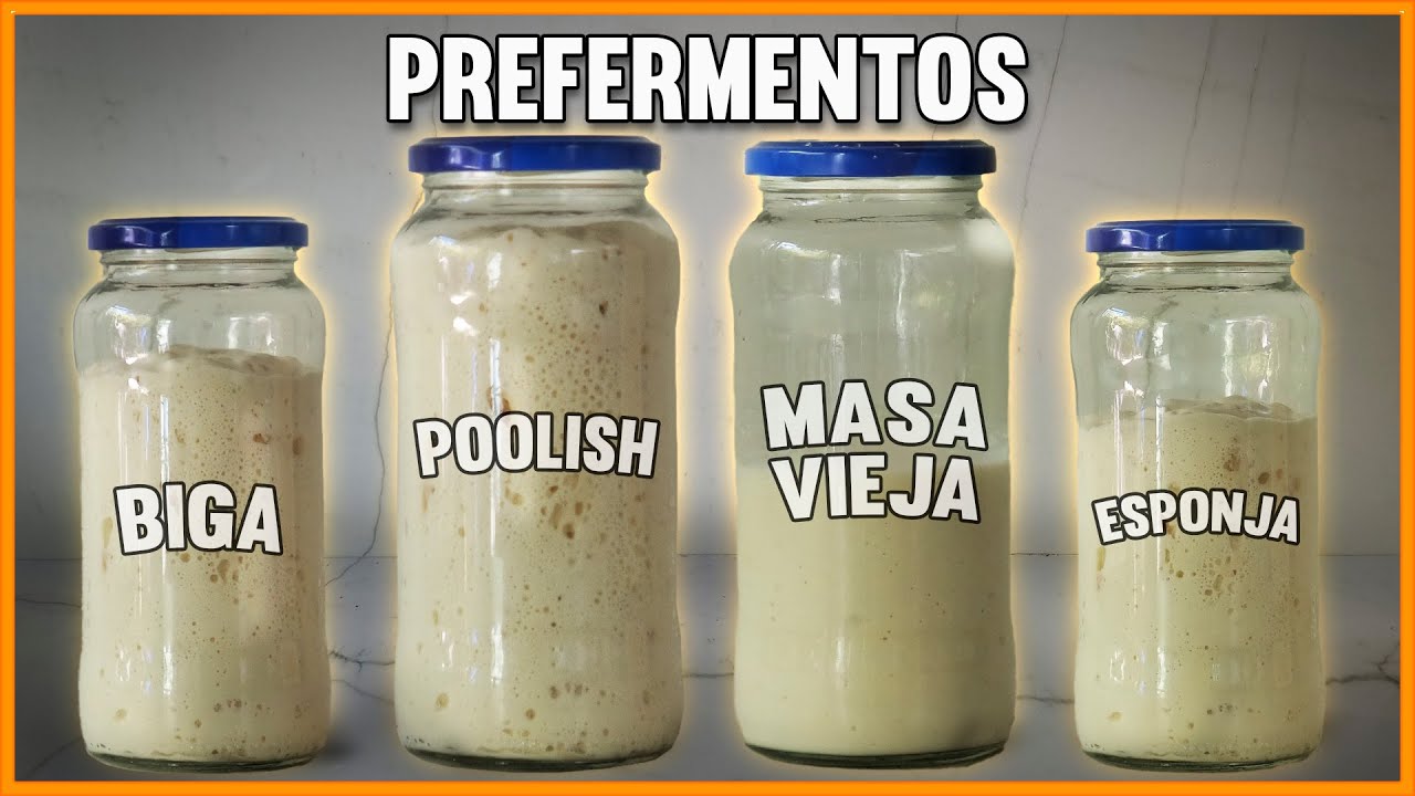 Potencia el sabor de tu pan con Biga, Poolish, Esponja y Masa Vieja ...