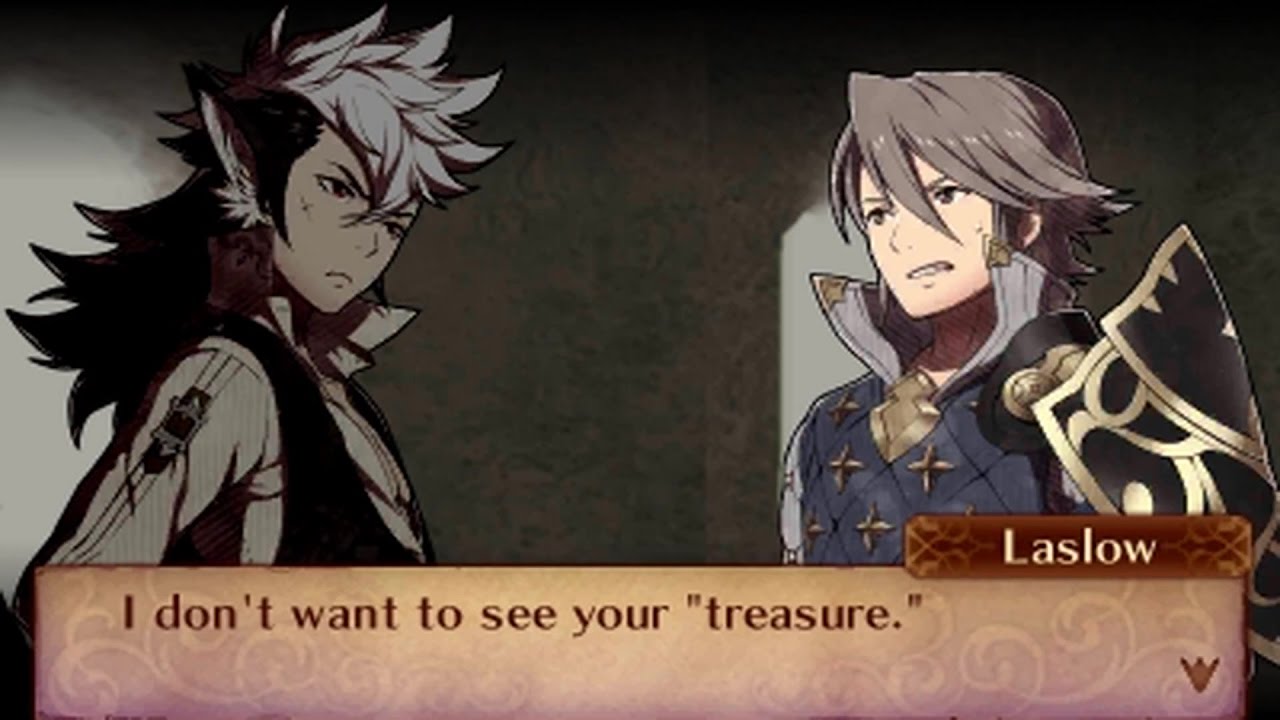 Fire Emblem Fates: Conquest - Keaton & Laslow Support Conversations ...