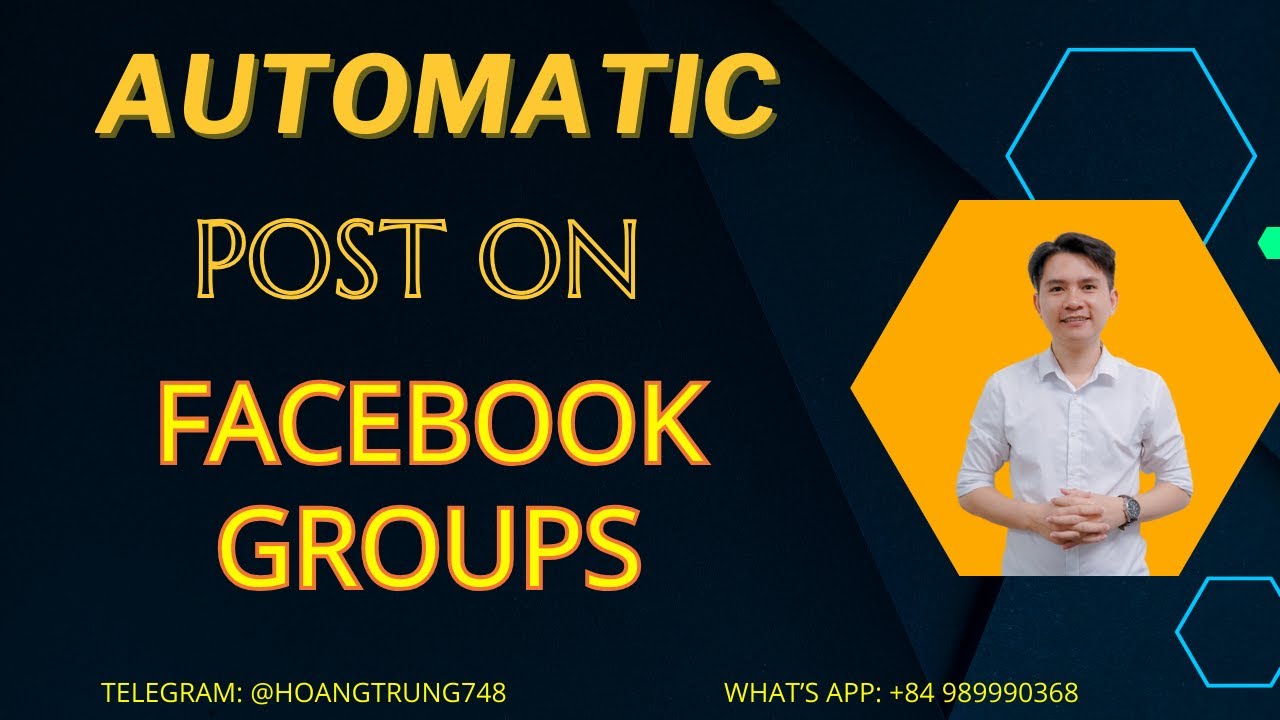 Automatic Post On Facebook Groups | Auto Post On Facebook - YouTube