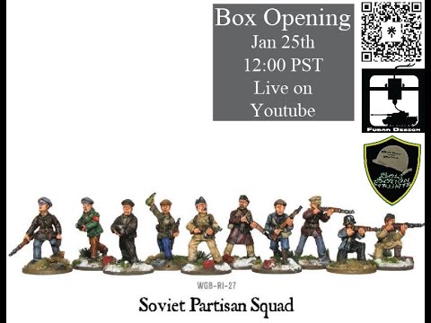Bolt Action Soviet Partisan Squad Unboxing from Warlord Games - YouTube