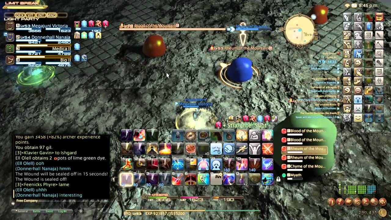 FINAL FANTASY XIV Heavensward Myath Boss Fight (Bard POV) - YouTube