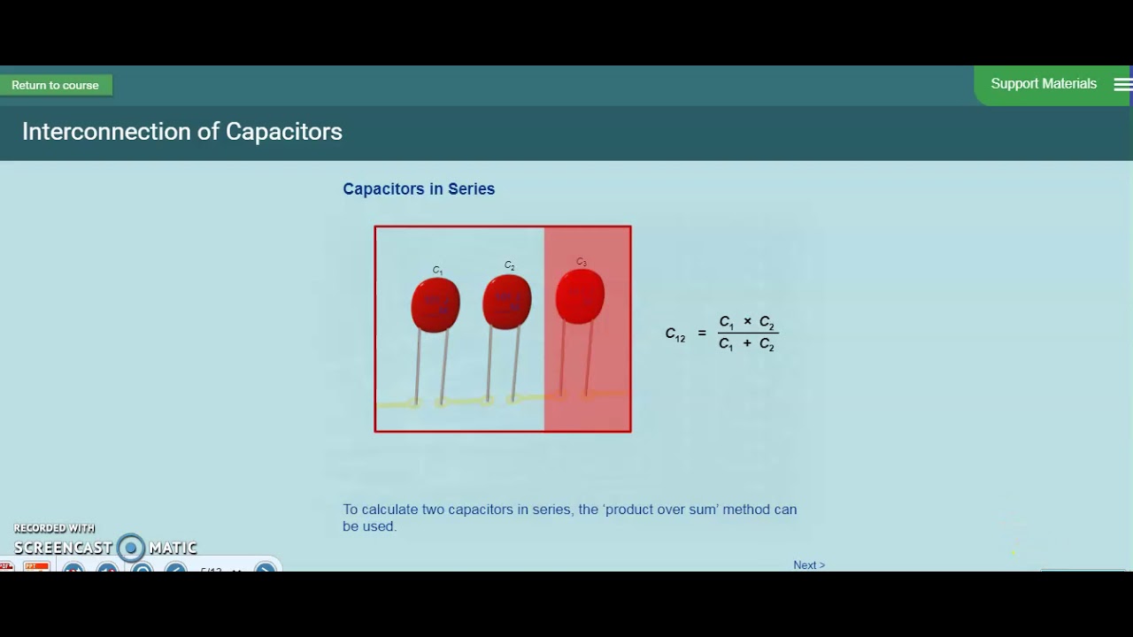 Capacitance Tutorial - Part 3 - YouTube