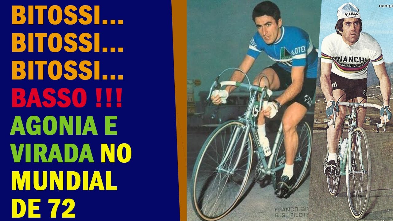 #021 FRANCO BITOSSI, MARINO BASSO E EDDY MERCKX NO MUNDIAL DE 1972 DE ...