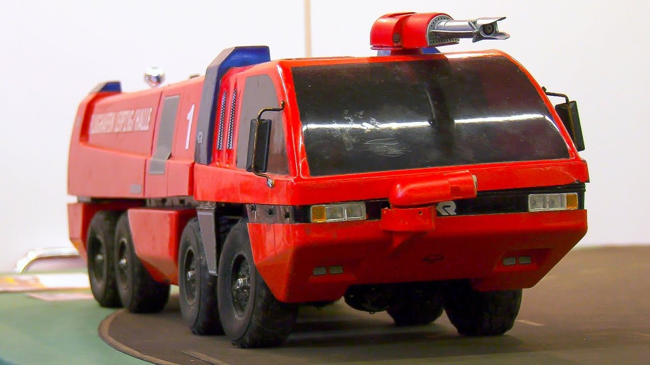 RC FIRE TRUCKS, RC CARS, RC TRUCK CRANE!! *RC SCALE MODEL STUFF IN ...