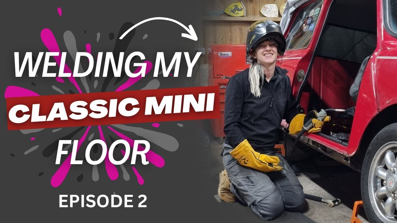 My First Ever Car Project: Classic Mini Bodywork - Floor (Episode 2) # ...