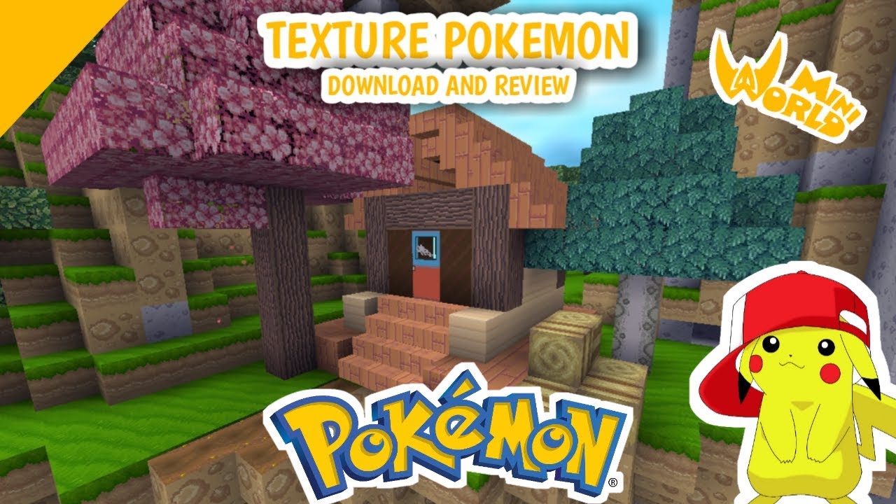 Texture Pokemon - Pake Texture ini Auto Nostalgia [Mini World: Block ...