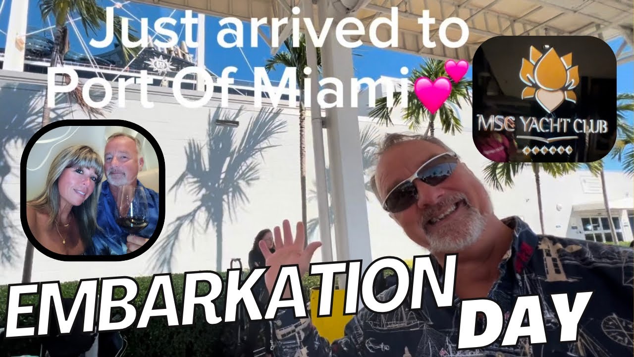Embarkation Day MSC Seascape Yacht Club: From Hotel to High Seas - YouTube