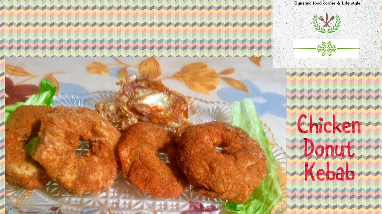 Crispy Chicken Donuts | Chicken Doughnuts | House Party Chicken Donut ...