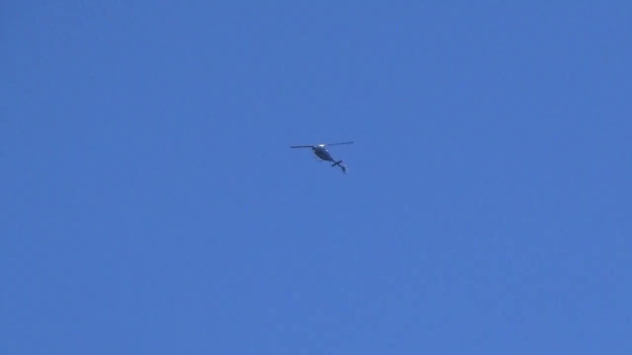 Bell 206B JetRanger III G-OCFD flying over Great Hollands - YouTube