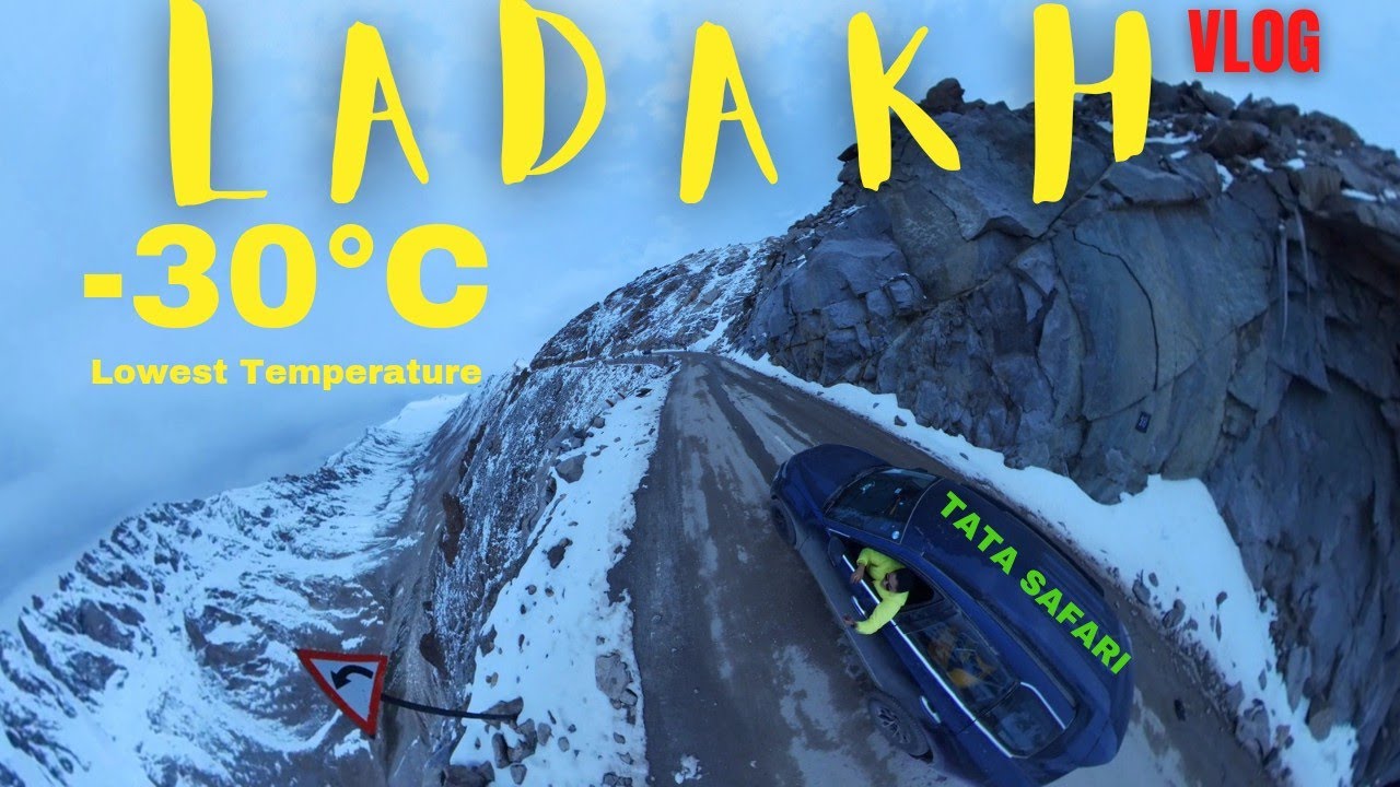 Ladakh Trip 2022 [Episode-9] Ladakh Temperature -30°C - YouTube
