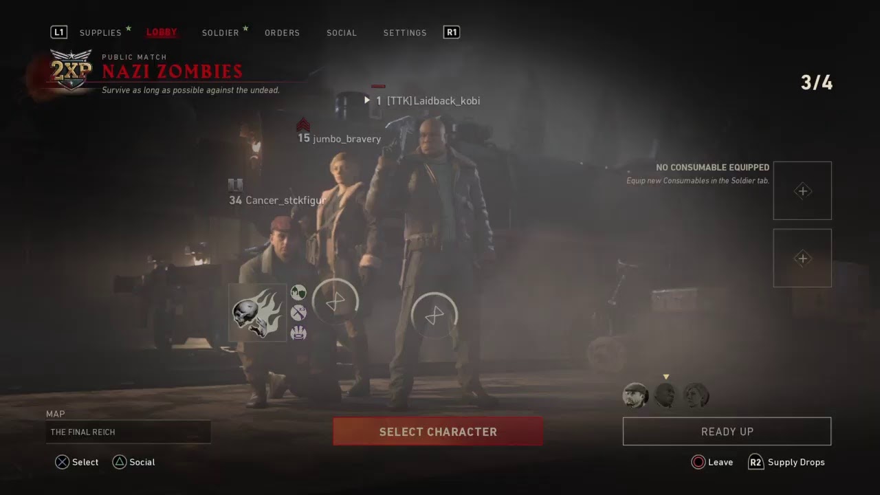 COD WW2 Zombie Gameplay - YouTube