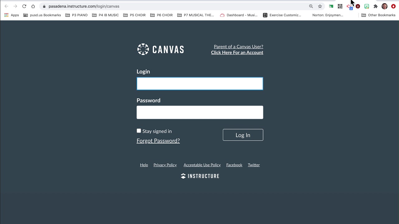 Canvas Tutorial: Create Parent Account - YouTube