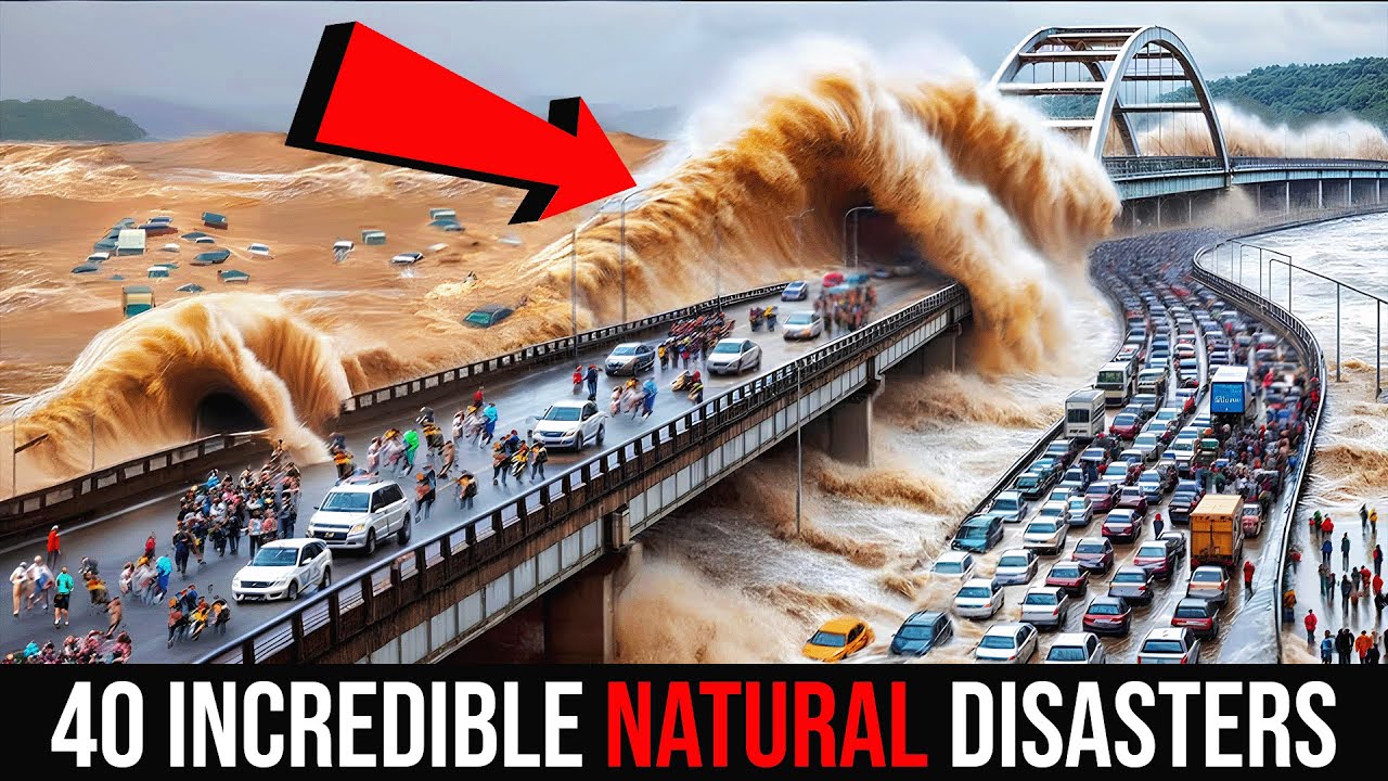 40 Real Natural Disaster Videos That Won't Believe Your Eyes! - YouTube