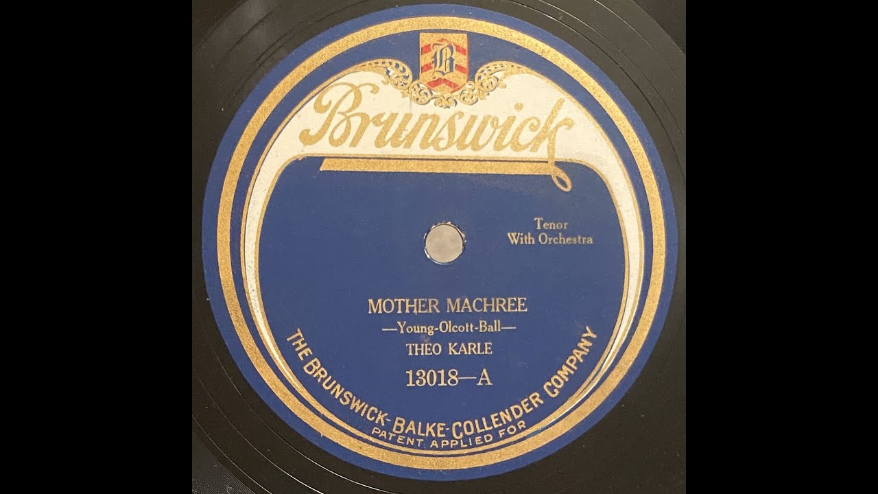 Theo Karle - Mother Machree - YouTube