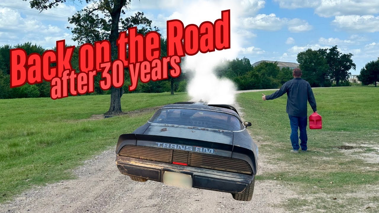 1979 Trans Am | 1st Time on the Road in 30 Years! | Muscle Car ...