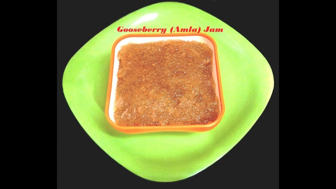 How to make gooseberry jam/ Amla murabba / nellikai jam - YouTube