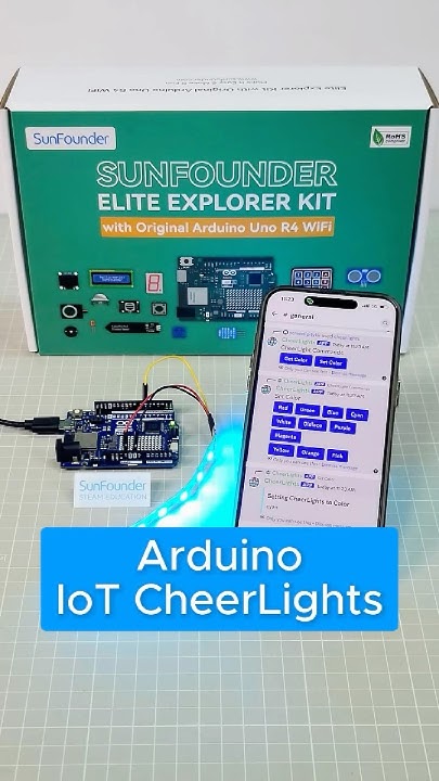 Sync Your LEDs with the World! 🌍 (Arduino UNO R4 WIFI + CheerLights ...