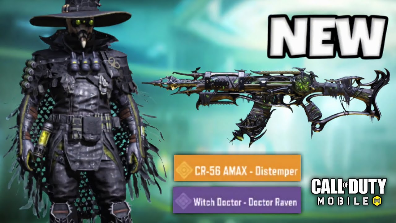 *New* Legendary CR 56 Amax Distemper | Witch Doctor Doctor Raven ...