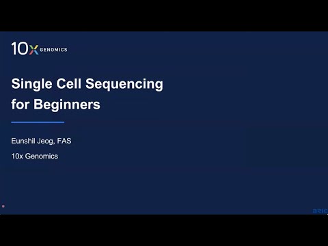 Learning Series: Single Cell Gene Expression for Beginners - YouTube