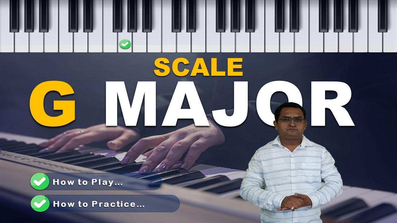 How to Play G Major Scale on Piano (Beginner to Advanced Guide) - YouTube