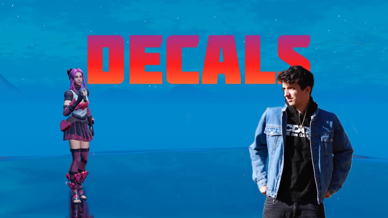 Fortnite Montage Decals (Rarin) - YouTube