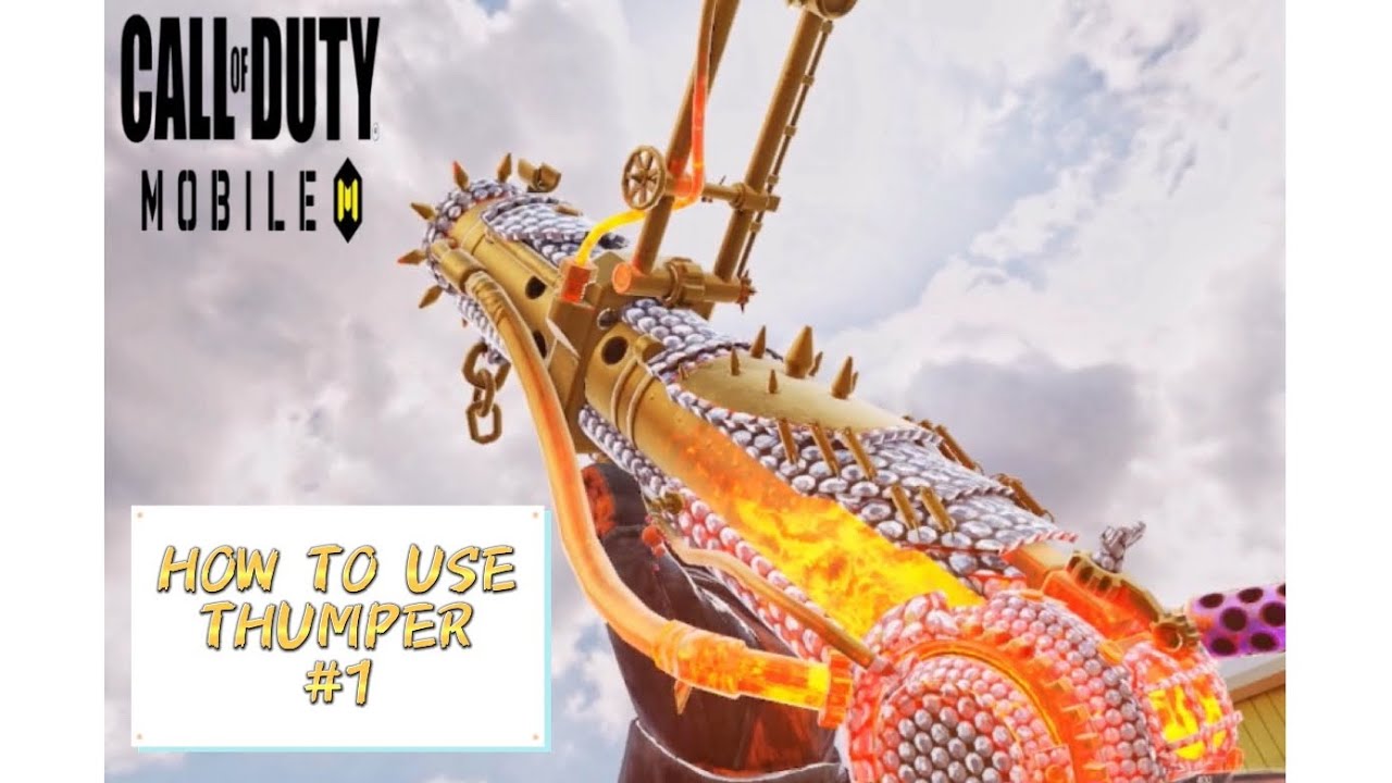 HOW TO USE THUMPER#1 #codm M4グレポン×サンパーキル集 【CODモバイル】 - YouTube