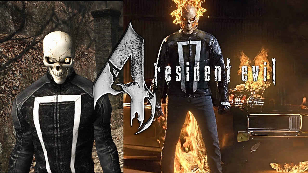 Resident Evil 4 - Mod - Ghost Rider Robbie for Leon normal - Sale 4 ...