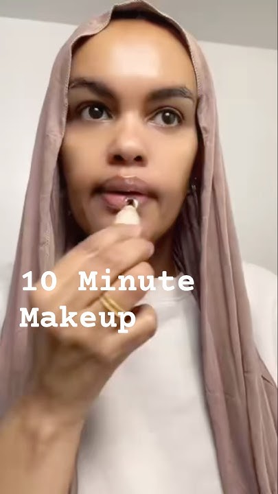 10 minute makeup tutorial #10minutemakeup #simplemakeup #makeupforbeginners - YouTube