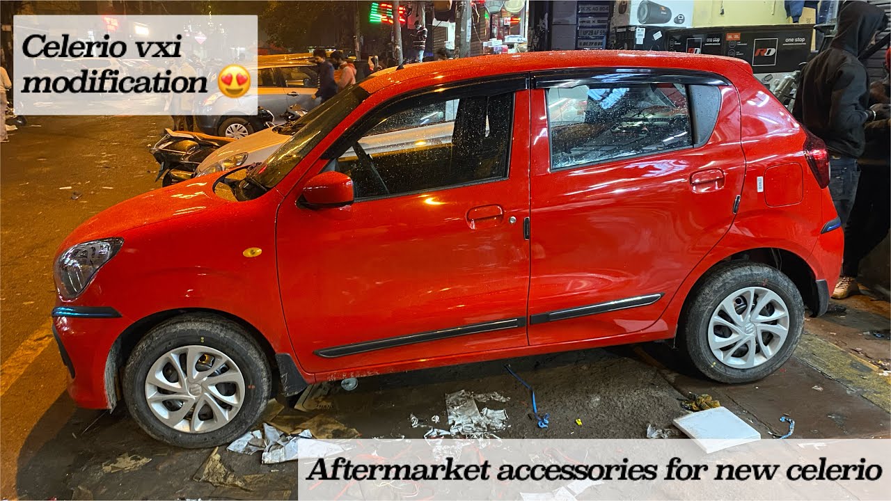 2021 celerio vxi modified | new celerio accessories | basic accessories ...