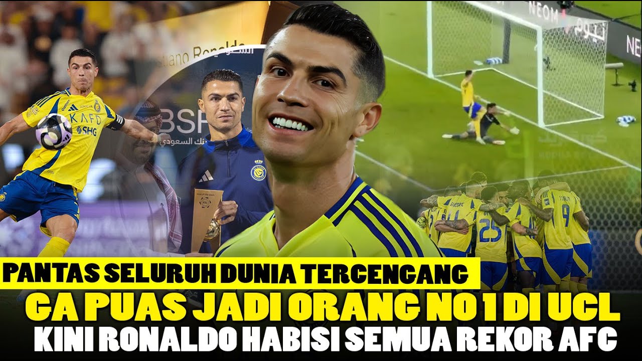 "The Real Raja Asia" Ronaldo Catatkan Rekor Sejarah Terbaik No 1 di AFC ...