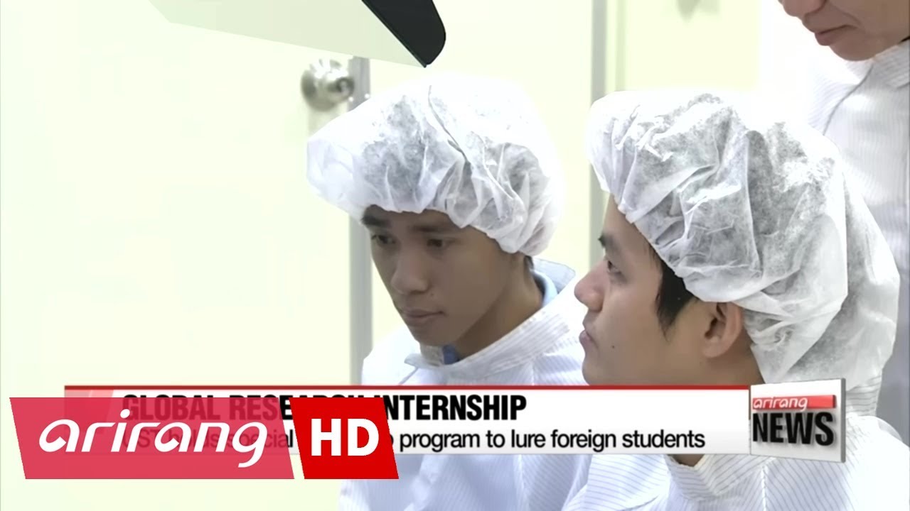 UST holds special internship program to lure foreign students - YouTube