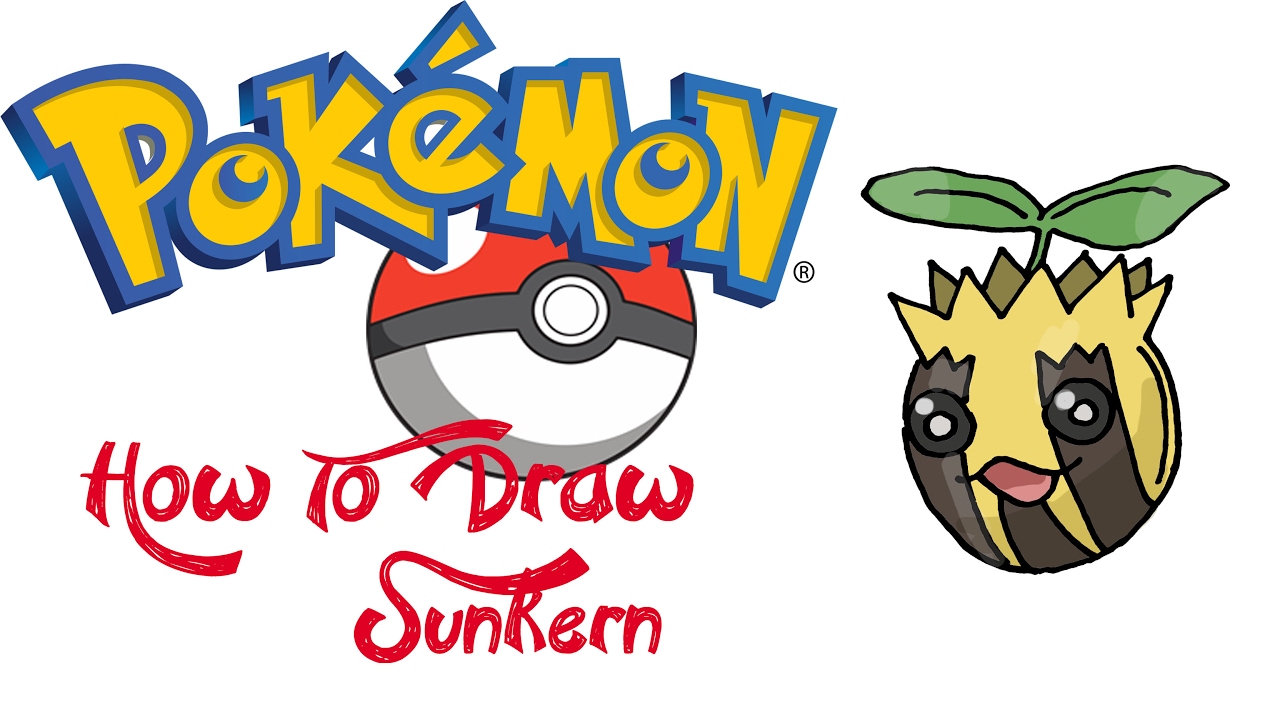 How To Draw Sunkern (POKEMON) - YouTube