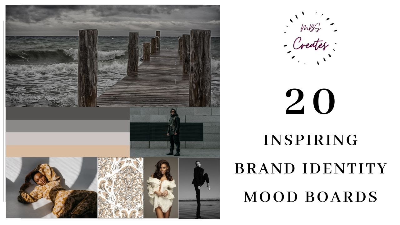 Brand Identity | 20 Inspiring Mood Boards - YouTube