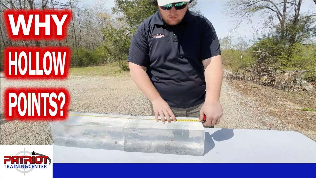 Why Hollow Points Are Best For Conceal Carry - YouTube