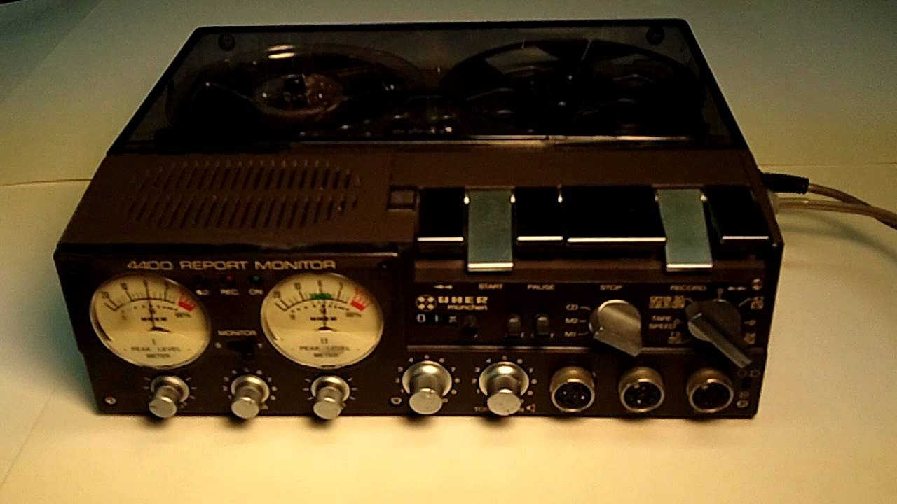 Uher 4400 Report Monitor Reel-to-Reel Stereo Recorder Demo - YouTube