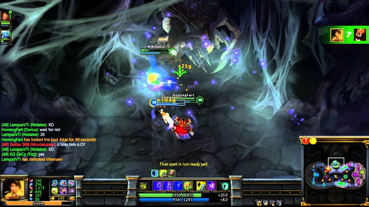 [LOL] New Twisted Treeline BOSS FIGHT [Vilemaw] - YouTube