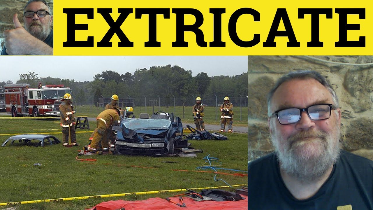 🔵 Extricate Meaning - Inextricable Examples - Extricate Definition - C2 ...