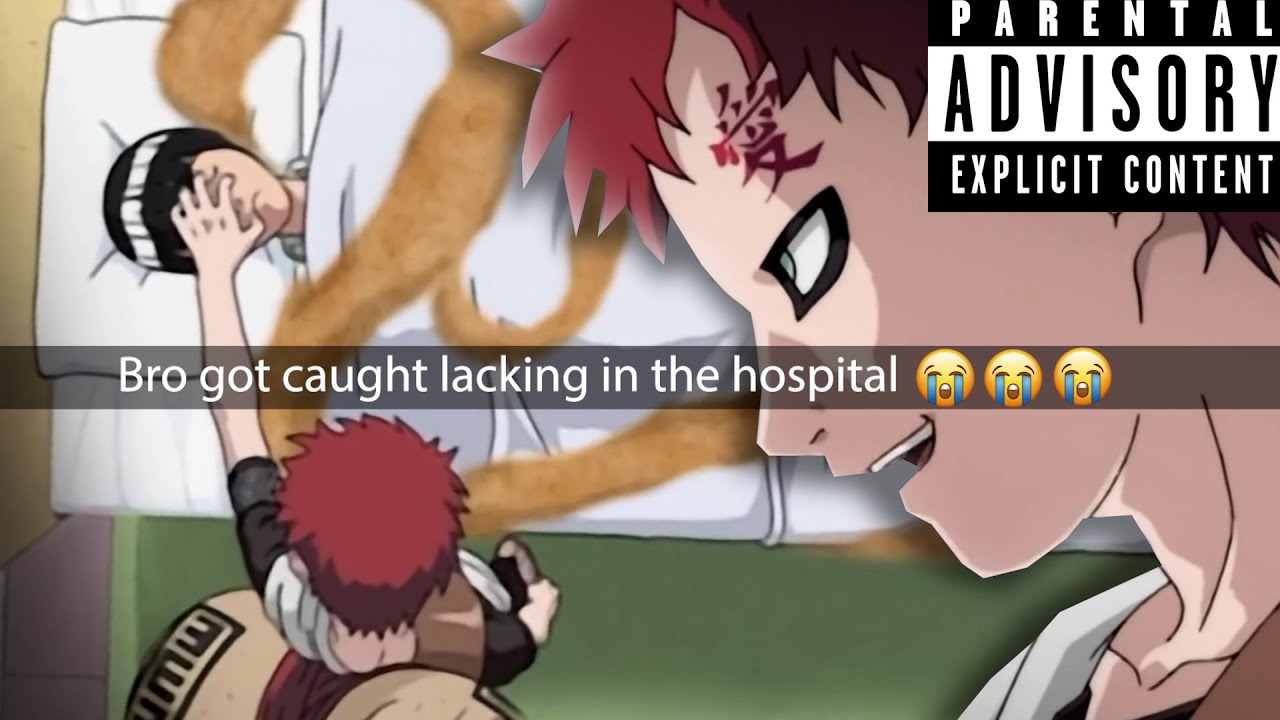 When Gaara PULLED UP on Rock Lee at the hospital - YouTube