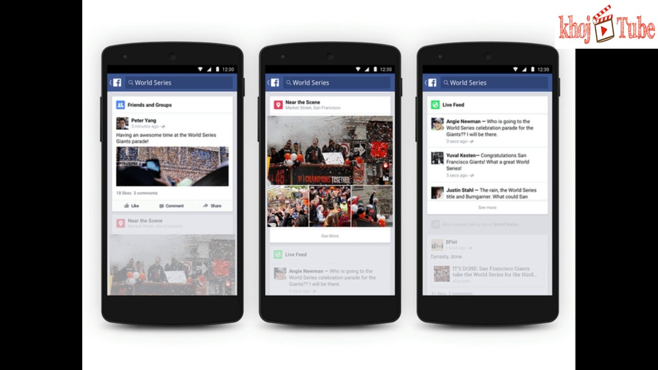 Facebook ‘Explore feed’ option navigates into more information - YouTube