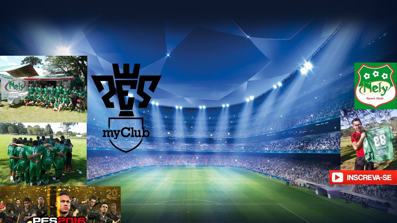 PES 2017: MYCLUB - Live! JOGO EM EQUIPE! VAMOS? #3 - YouTube