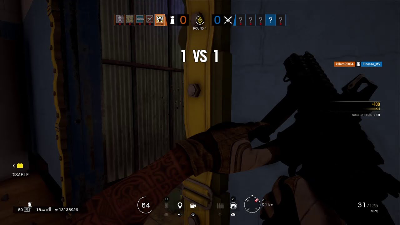 Tom Clancy's Rainbow Six® Siege 1v5 - YouTube