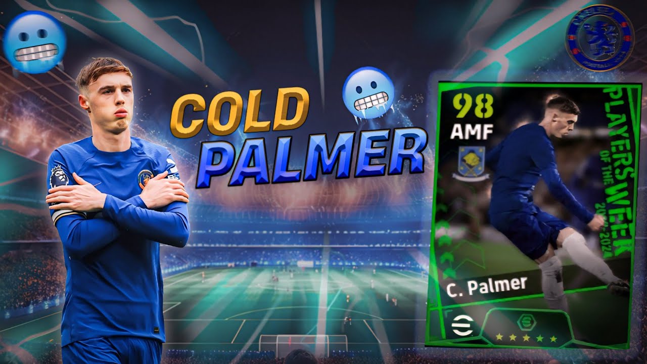It's Cold Palmer🥶 itin Potw palmer card review😍 #efootball2024 - YouTube